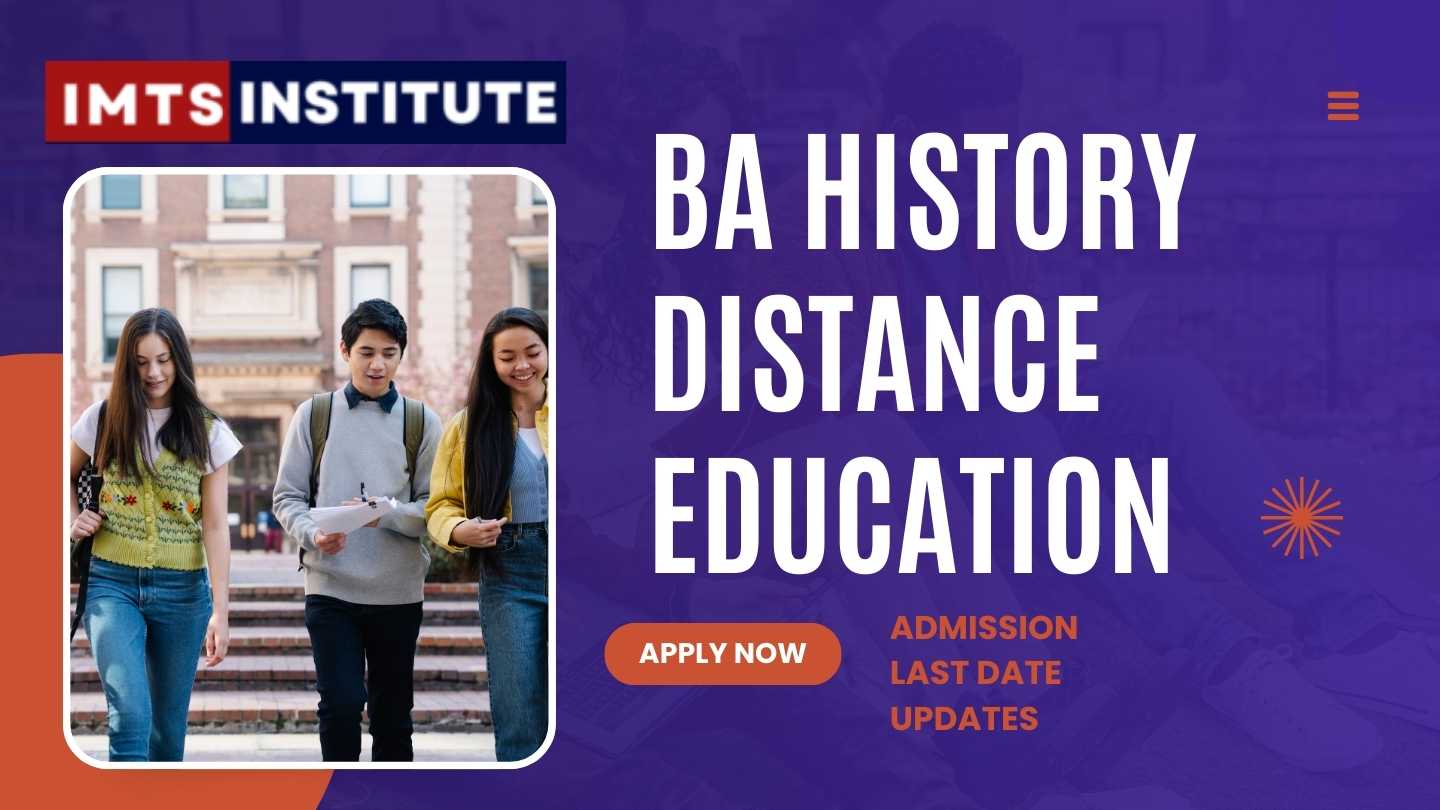BA History distance education Admission 2025