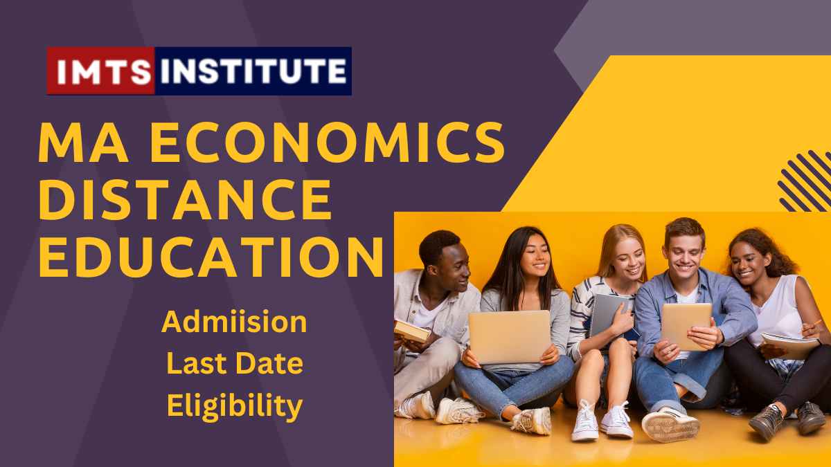 MA Economics Distance Education Admission 2025
